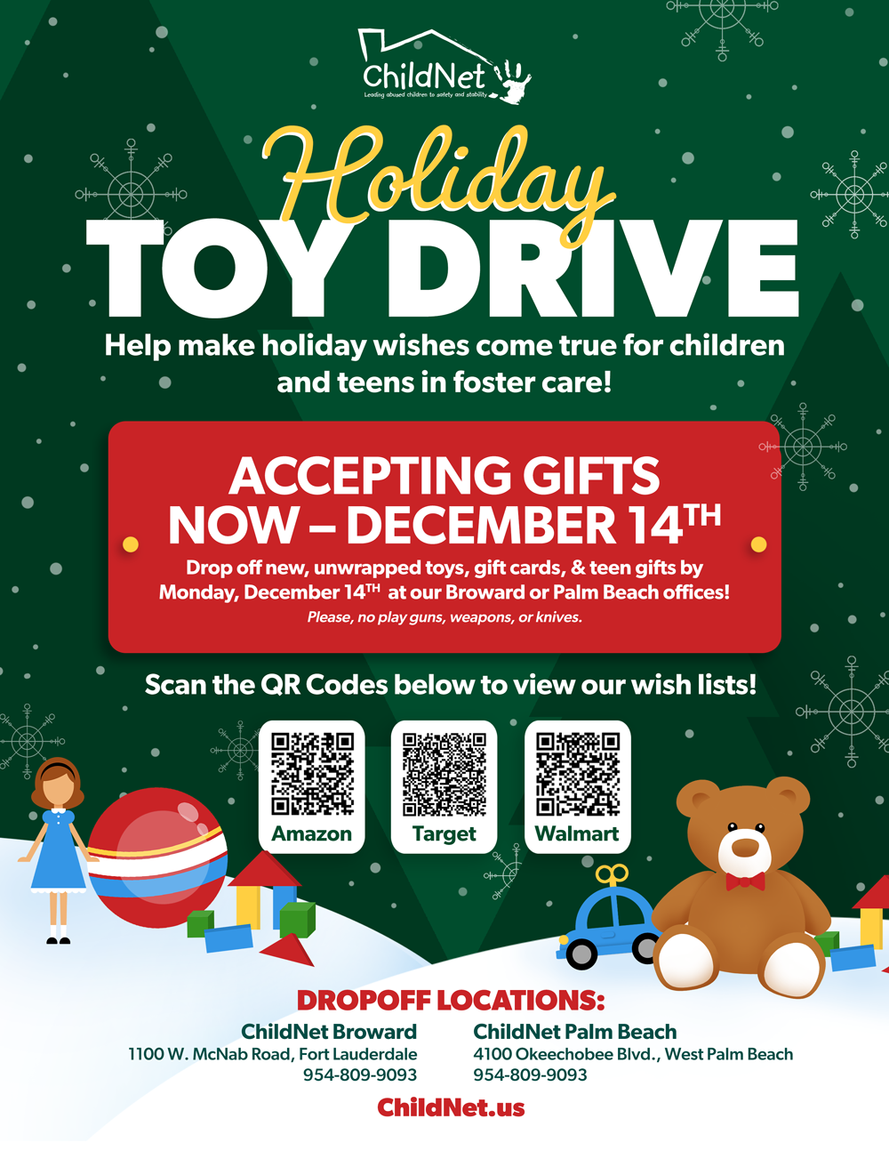ChildNet | Annual Toy Drive