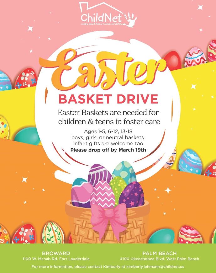 ChildNet | Easter Basket Drive